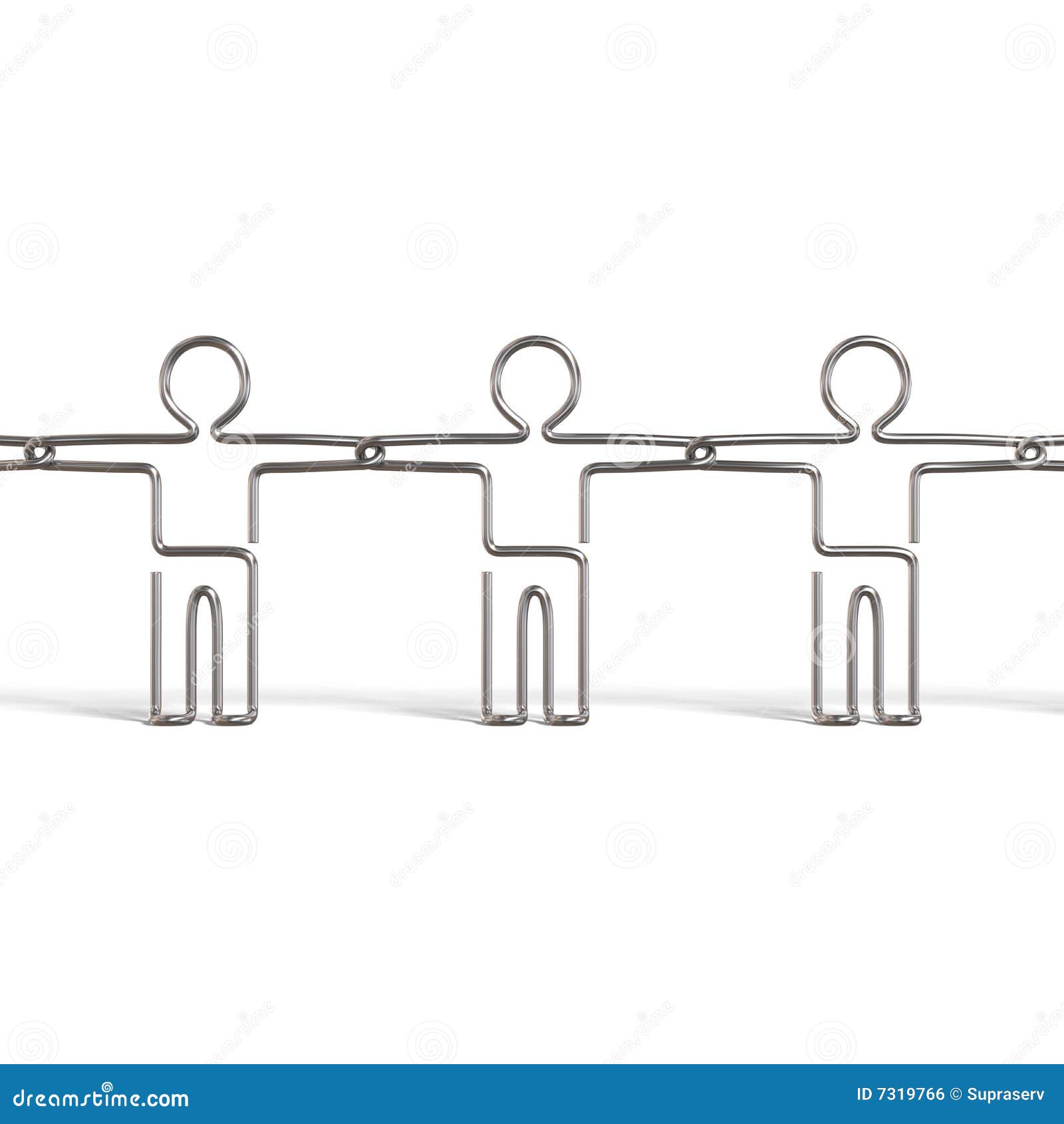 Wire Men Holding Their Hands Stock Illustration - Illustration of ties ...