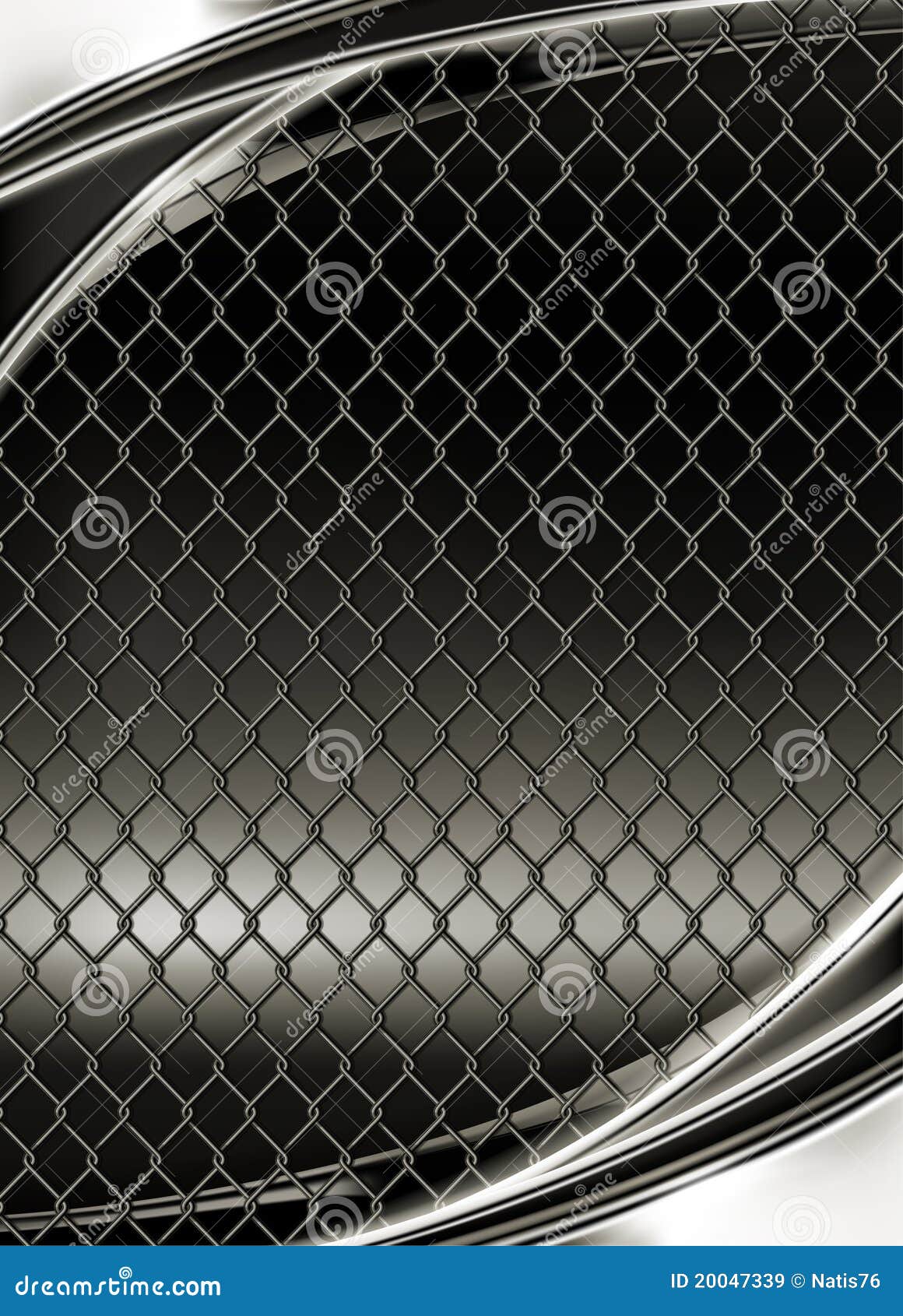 Wire Mesh, Black Background Stock Vector - Illustration of creative ...