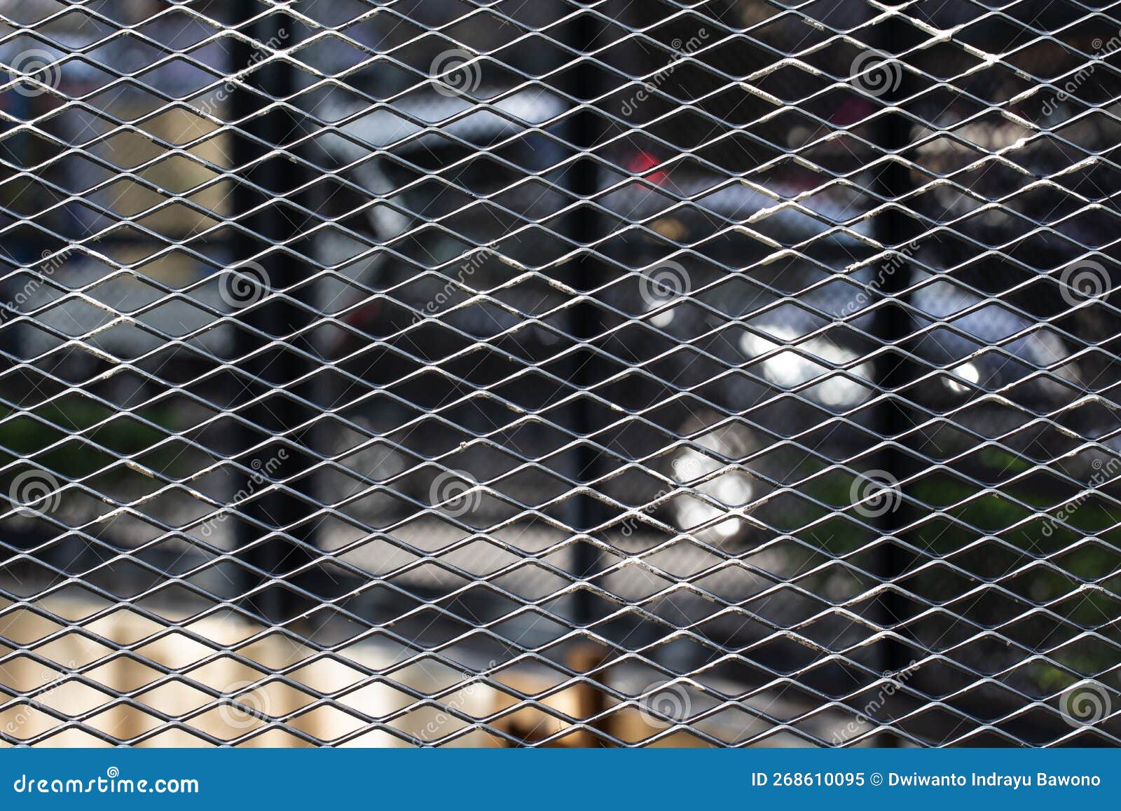 Wire mesh fence stock image. Image of stadium, line - 268610095
