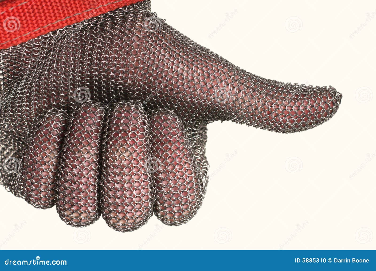 Wire mesh glove stock photo. Image of wire, hand, thumb - 5885310