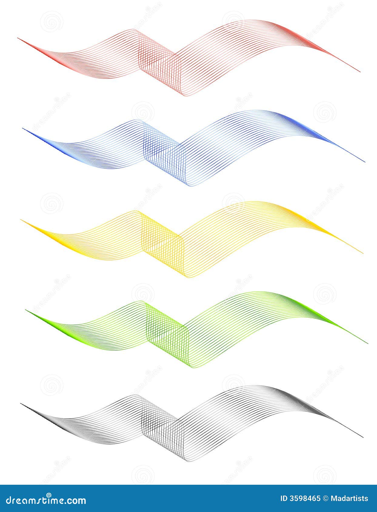 Wire Mesh Ribbon Logos Banners Stock Illustration - Illustration of ...