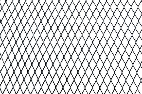 Wire Net Texture Isolated on White Background Stock Photo - Image of ...