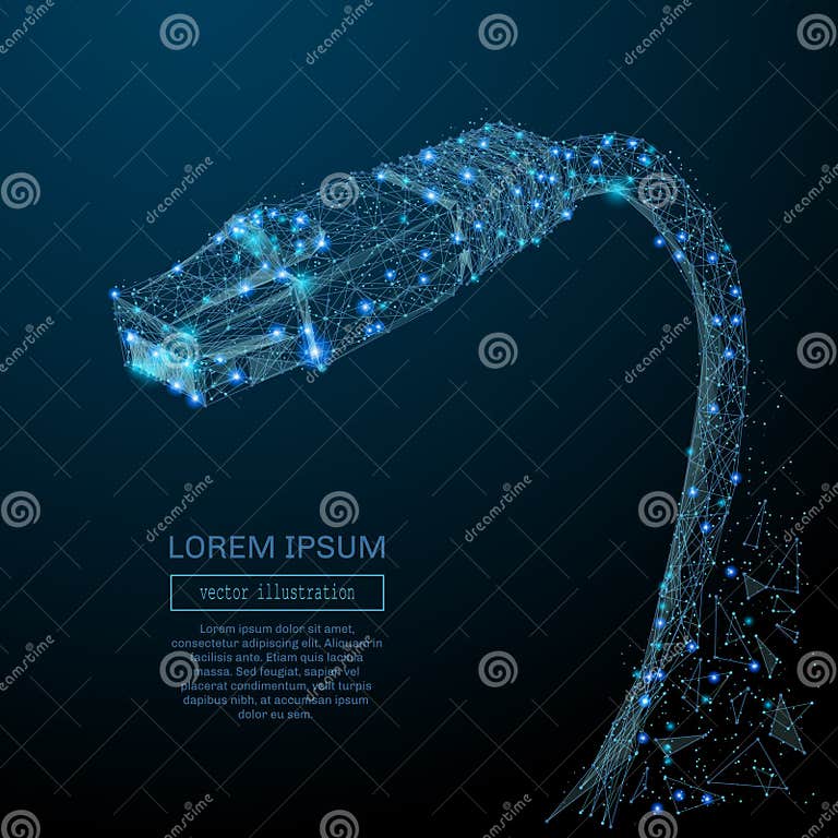 Wire Network Connection or Ethernet Cable Stock Vector - Illustration ...