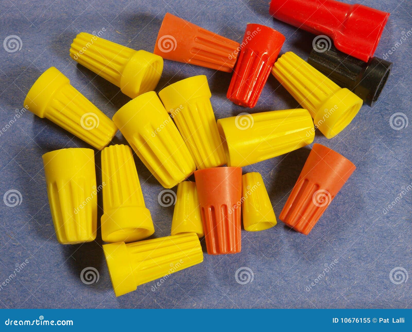 Wire nuts stock image. Image of close, colorful, shot - 10676155