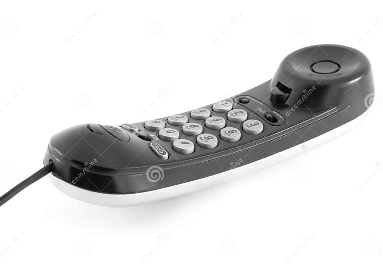 Wire phone stock photo. Image of plastic, contact, bell - 11310716