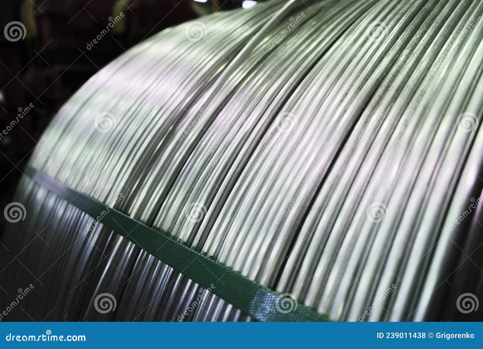 Wire production plant stock photo. Image of metal, wires - 239011438
