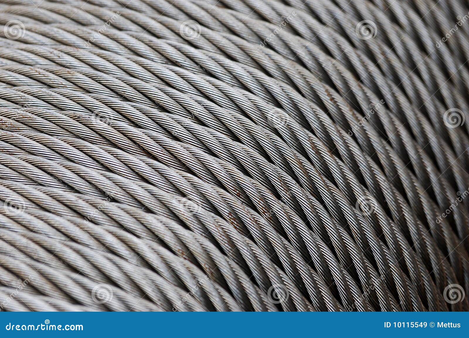 Wire Rope. Steel Cable When Installing The Structures Outdoor Stock ...