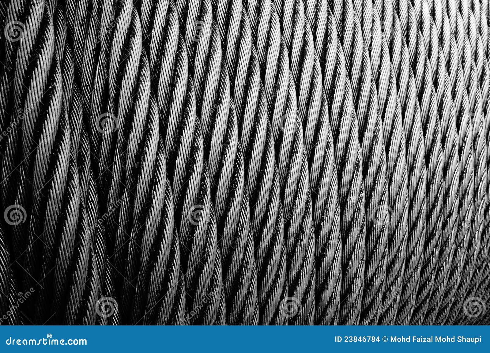 Wire rope pattern stock photo. Image of line, cable, mono - 23846784
