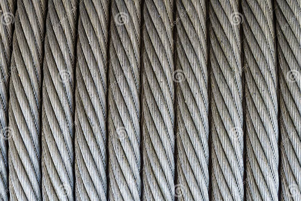 Wire rope texture stock image. Image of monochrome, line - 27346923