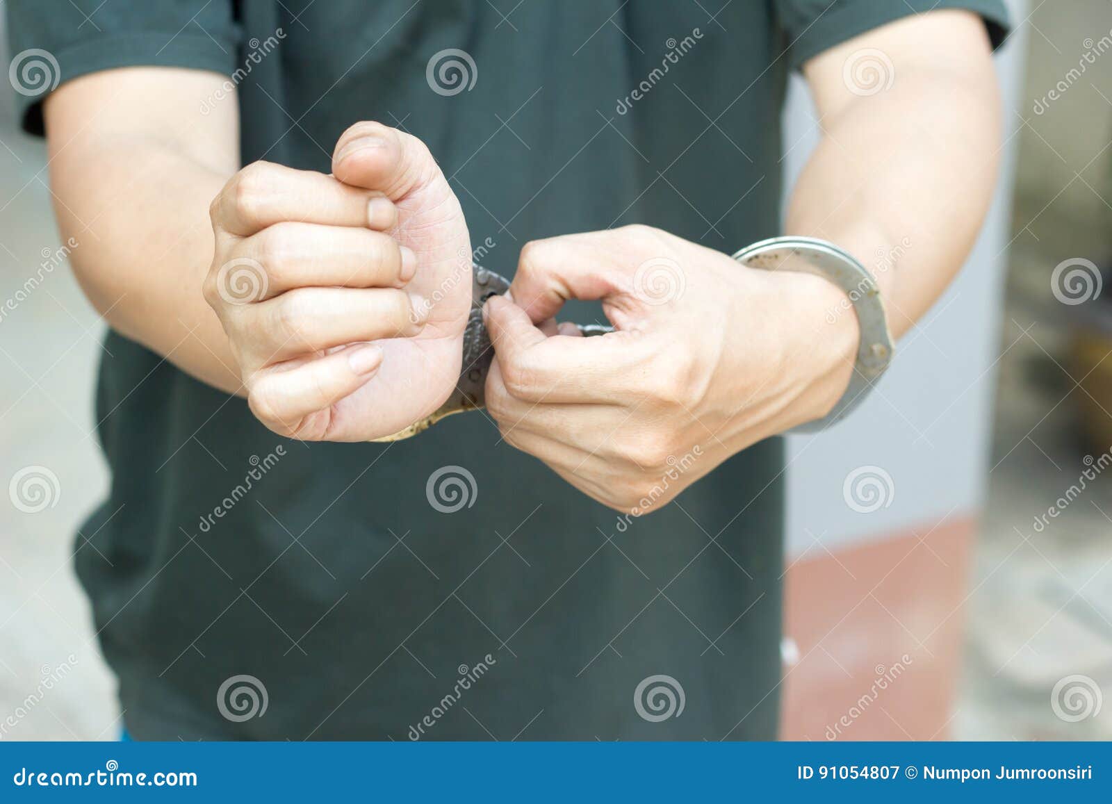 Wire shackle stock image. Image of prisoner, shacklemale - 91054807