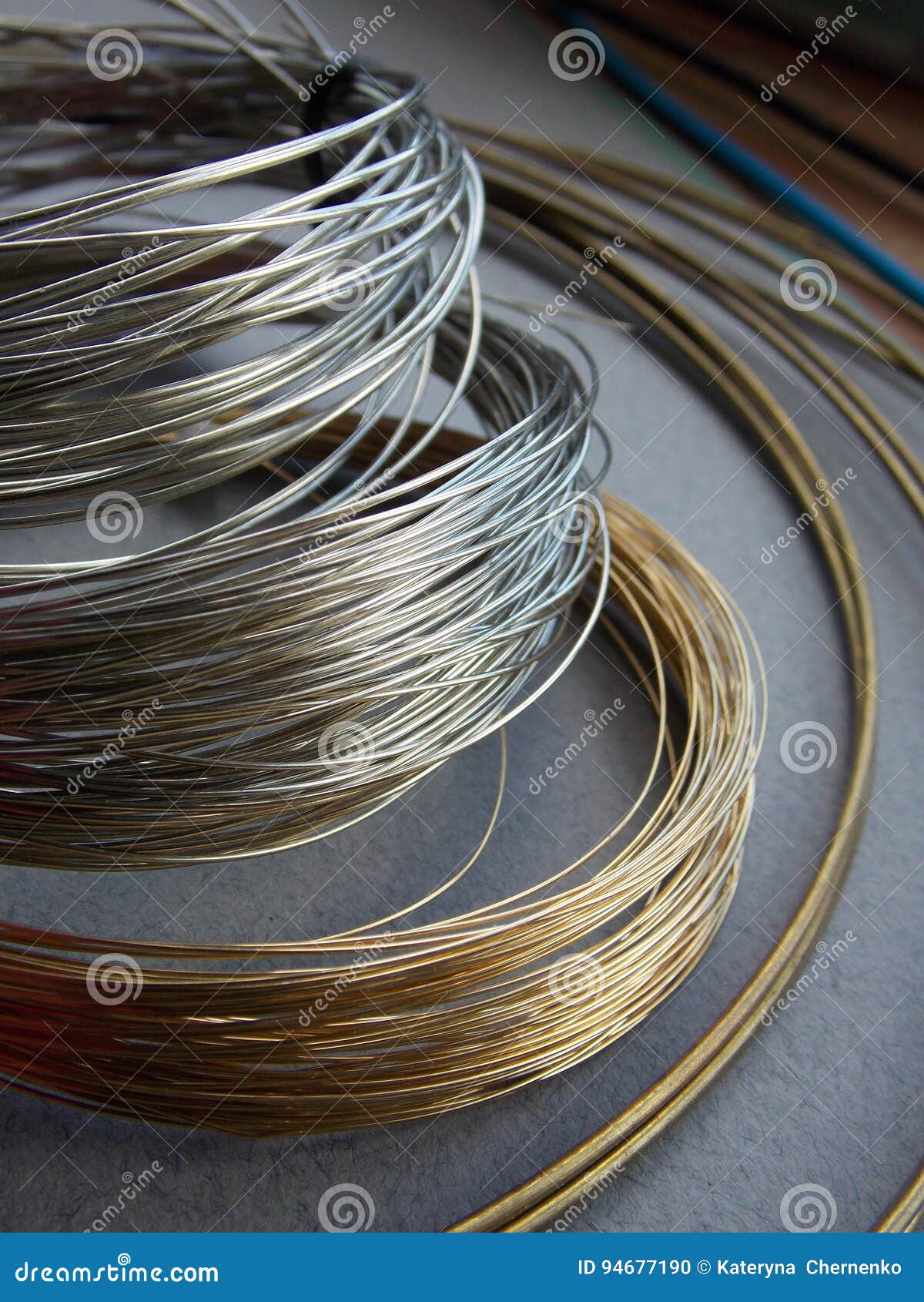 Silver Electrical Wire
