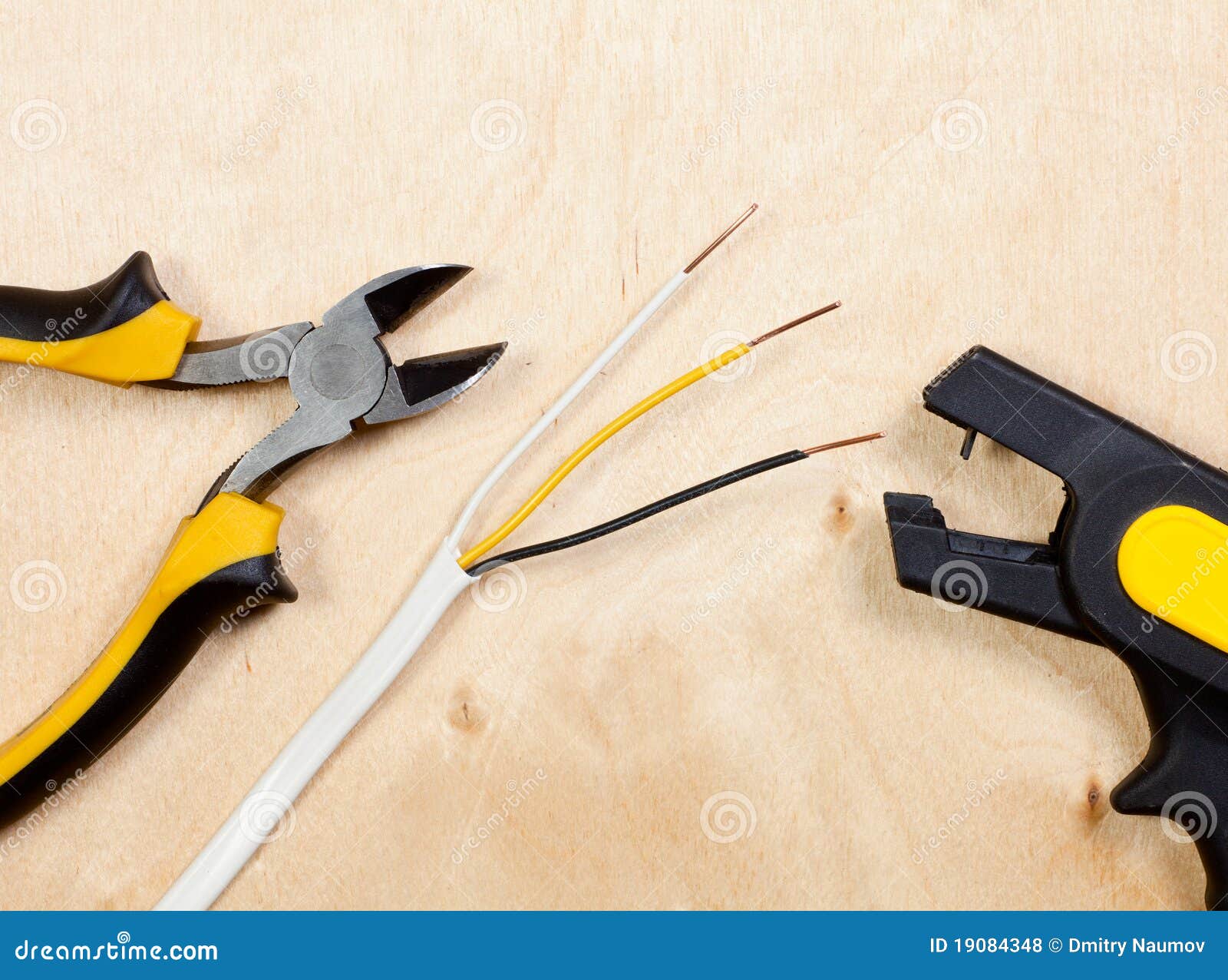 Wire snipping tools stock photo. Image of electrical - 19084348