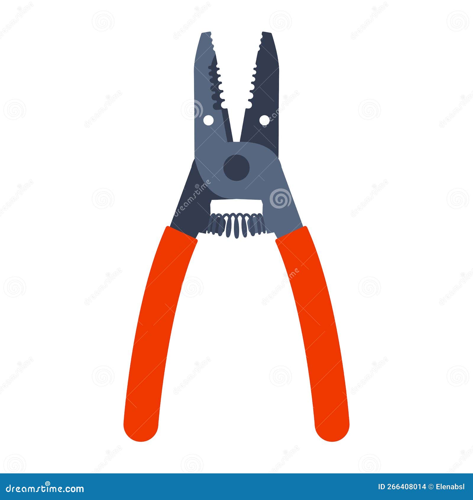 Wire Stripper Isolated Work Tool Stock Vector - Illustration of icon ...