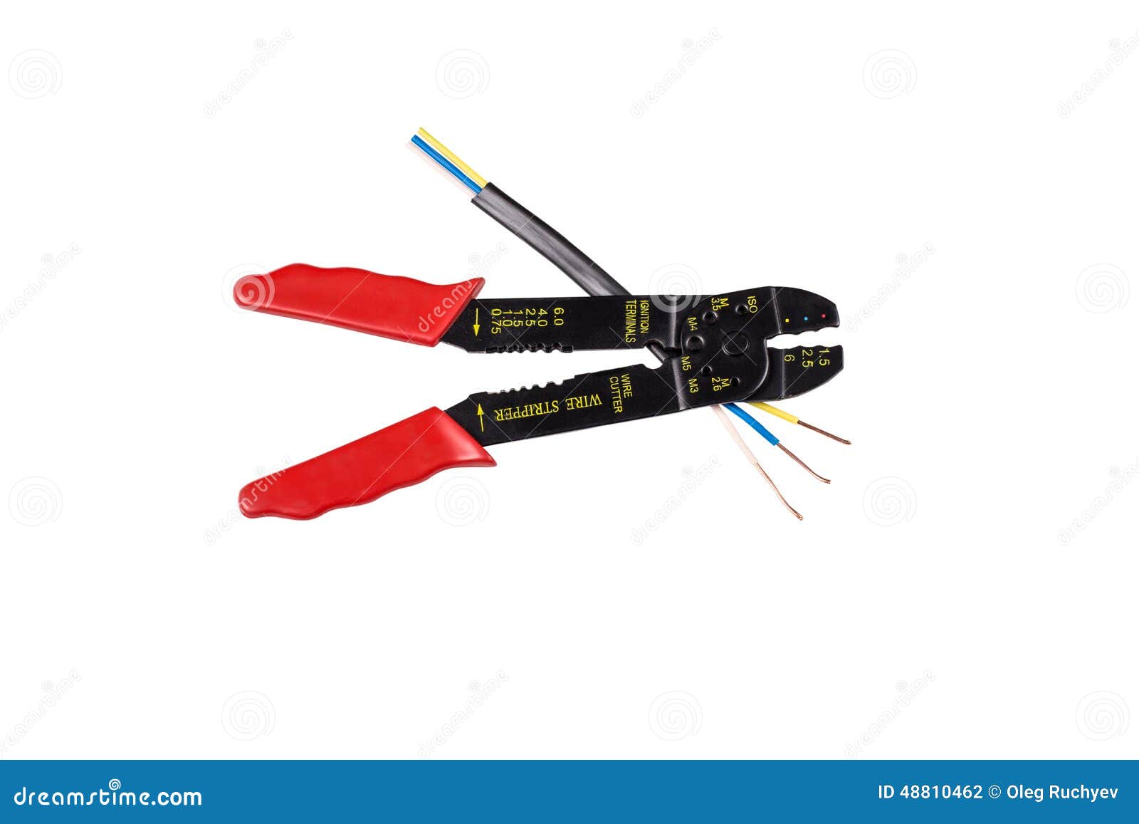 Wire stripper stock photo. Image of removal, equipment - 48810462