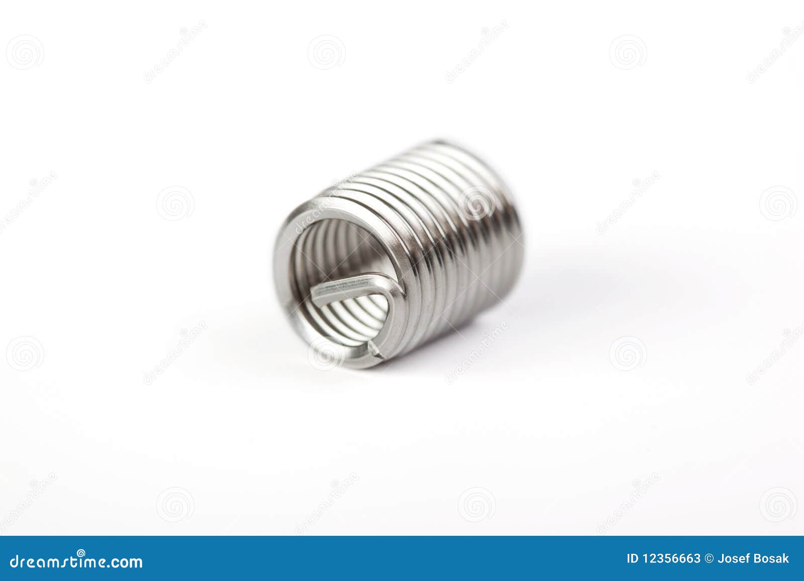 Wire Thread Inserts - Stainless Steel Stock Image - Image of accuracy ...
