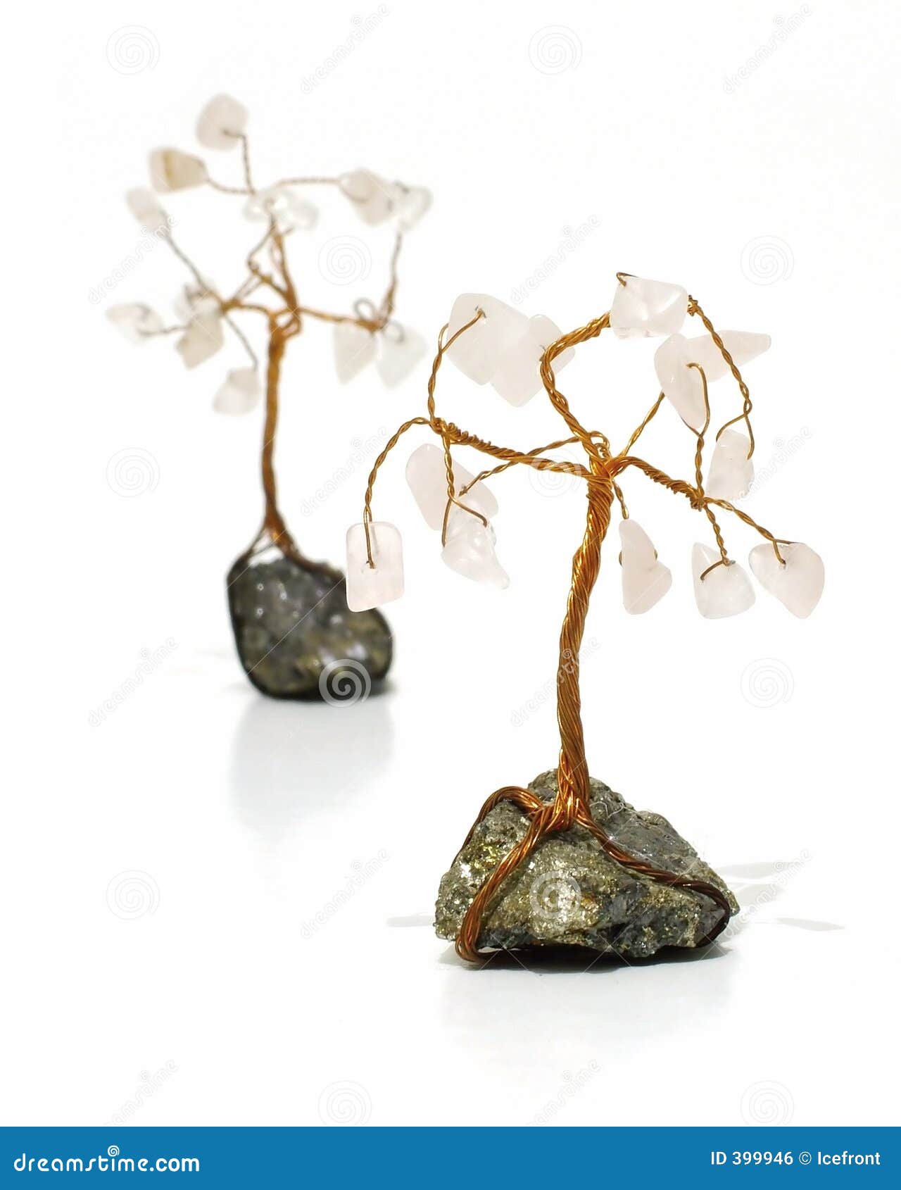 Wire trees stock photo. Image of isolated, wired, copper - 399946