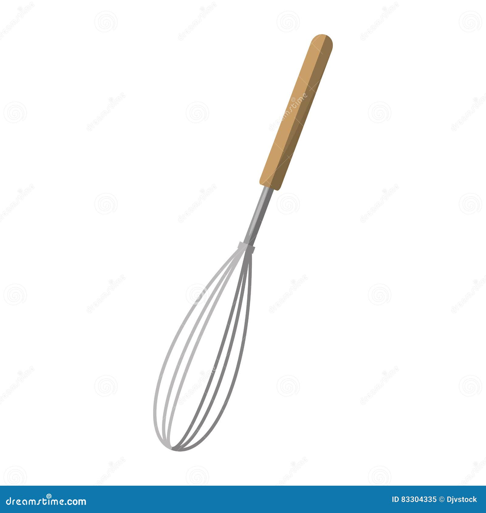 Wire Whisk Kitchen and Cooking Utensils Shadow Stock Illustration ...