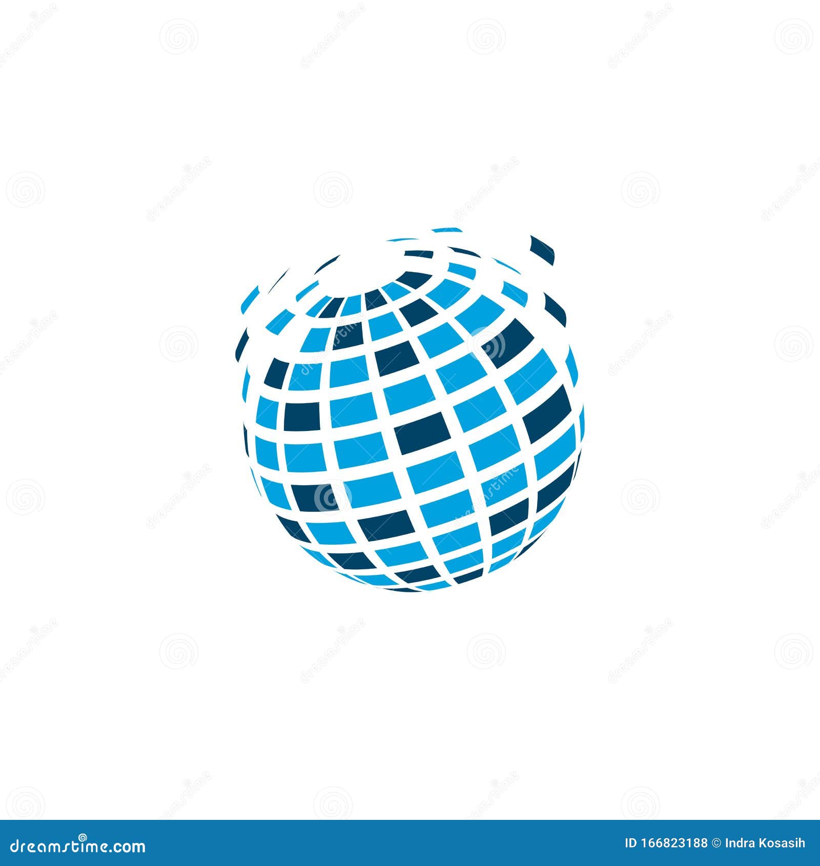 Wire World Logo Vector Icon Stock Vector - Illustration of conservation ...