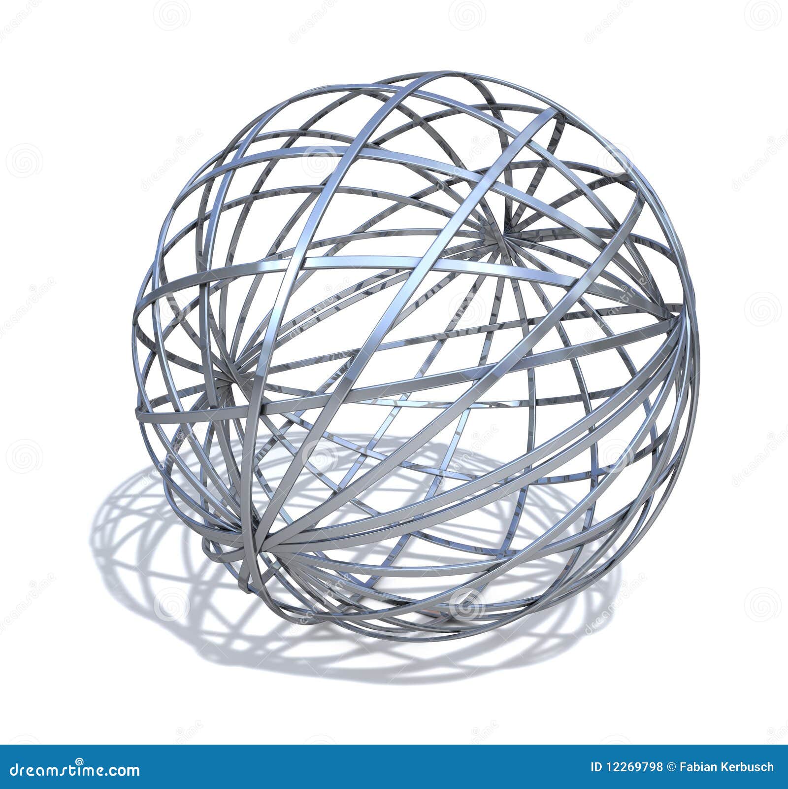 Wireball stock illustration. Illustration of metal, shape - 12269798