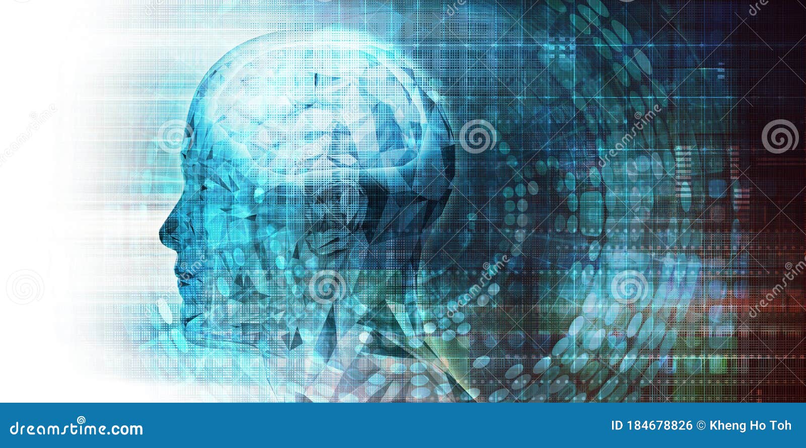 Brain Digitalization, Icon In Line Design. Brain, Digitalization ...