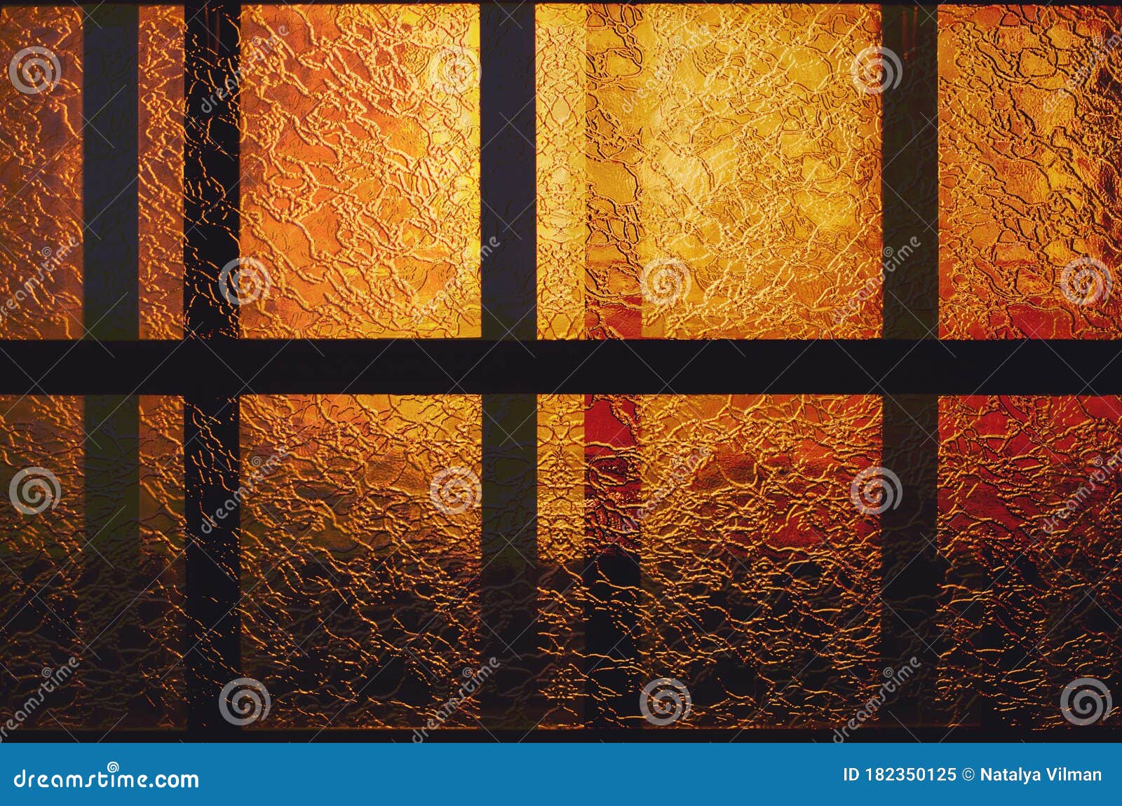 Wired Glass Pattern with the Light through it Stock Image - Image of ...