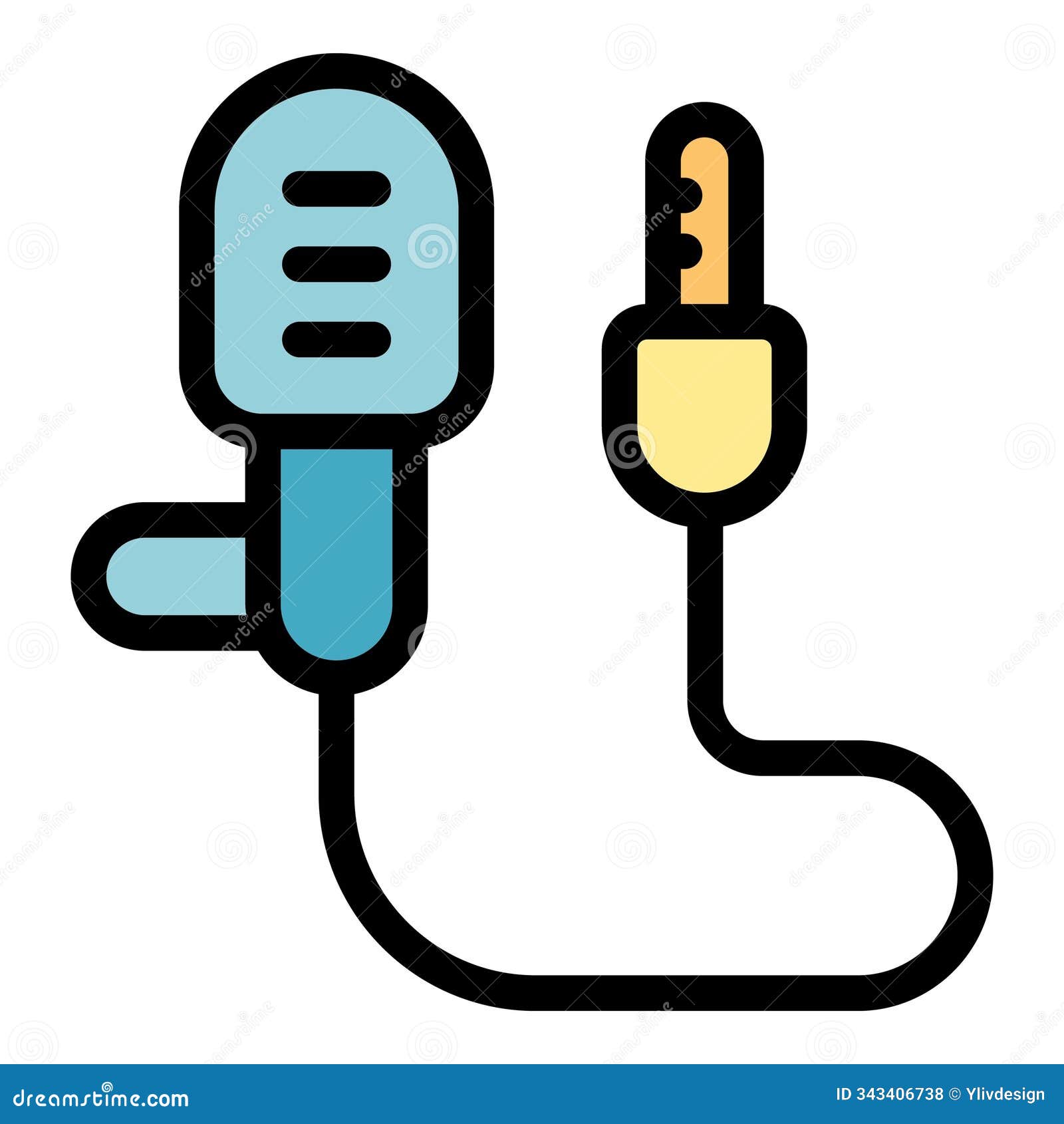 Jack Connector Icon. Simple Line, Outline Vector Elements Of Connectors ...