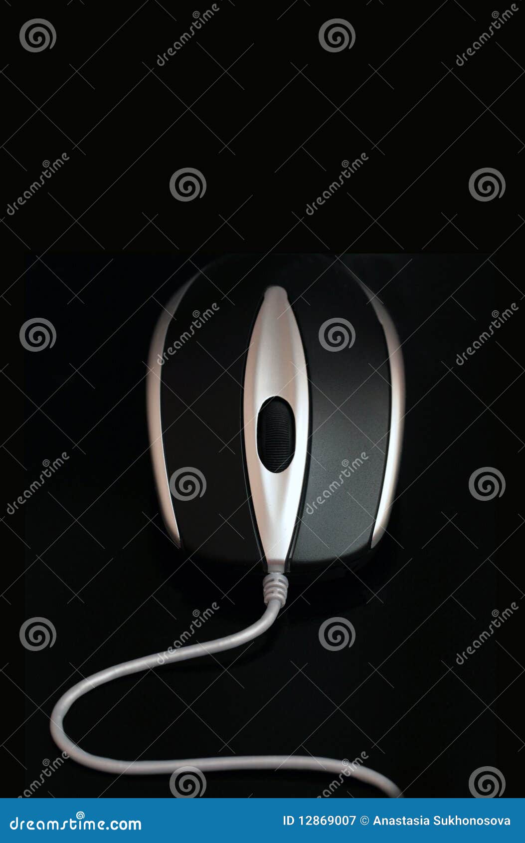 Wired mouse stock image. Image of business, black, digital - 12869007