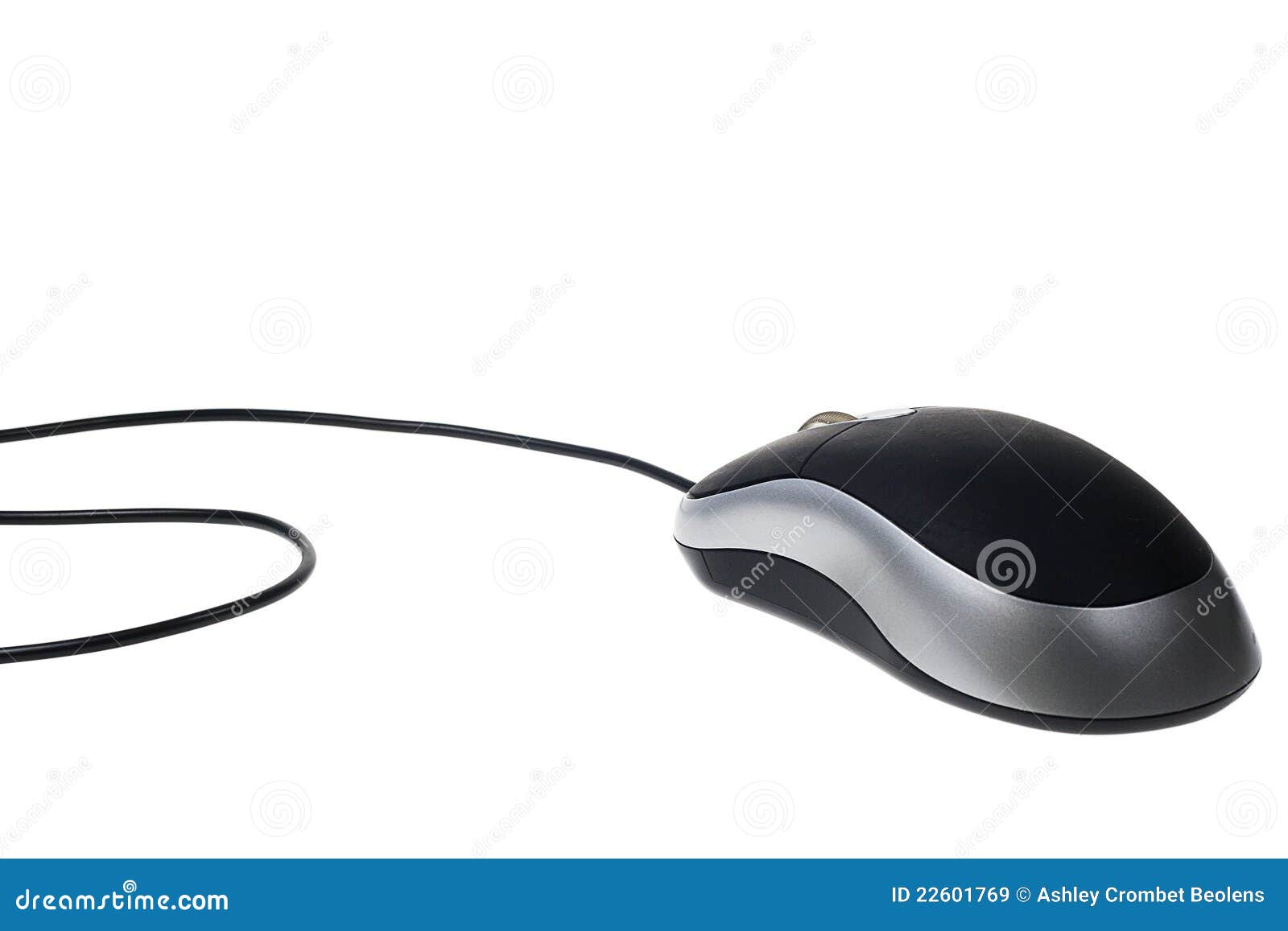 Wired mouse stock image. Image of black, clean, sliver - 22601769