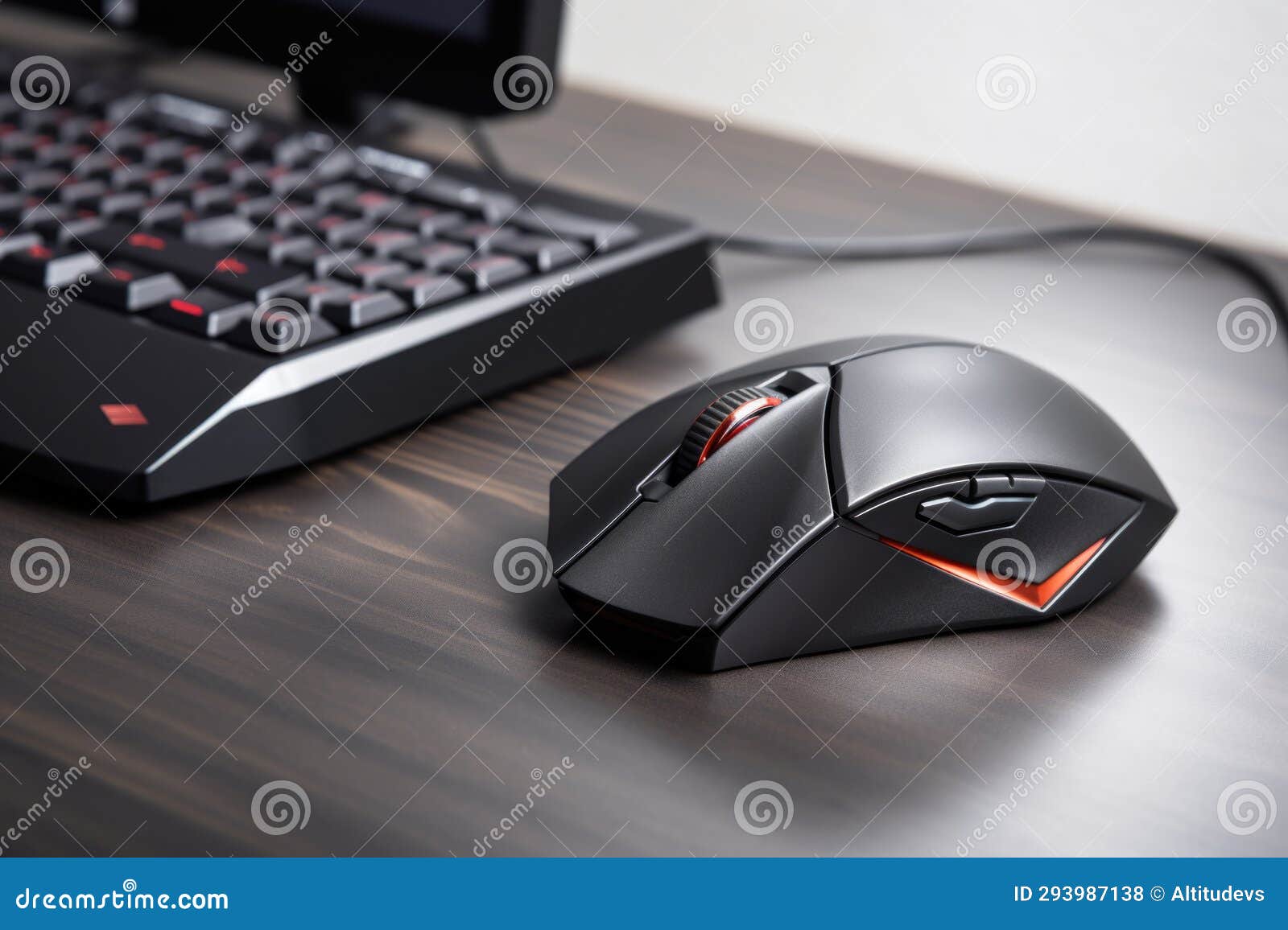 Wired Mouse Next To Wireless Mouse on Desk Stock Photo - Image of ...