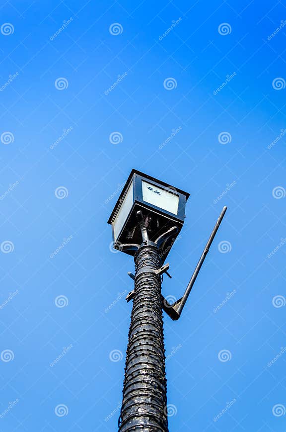 Wired night light stock photo. Image of outdoors, street - 40722400