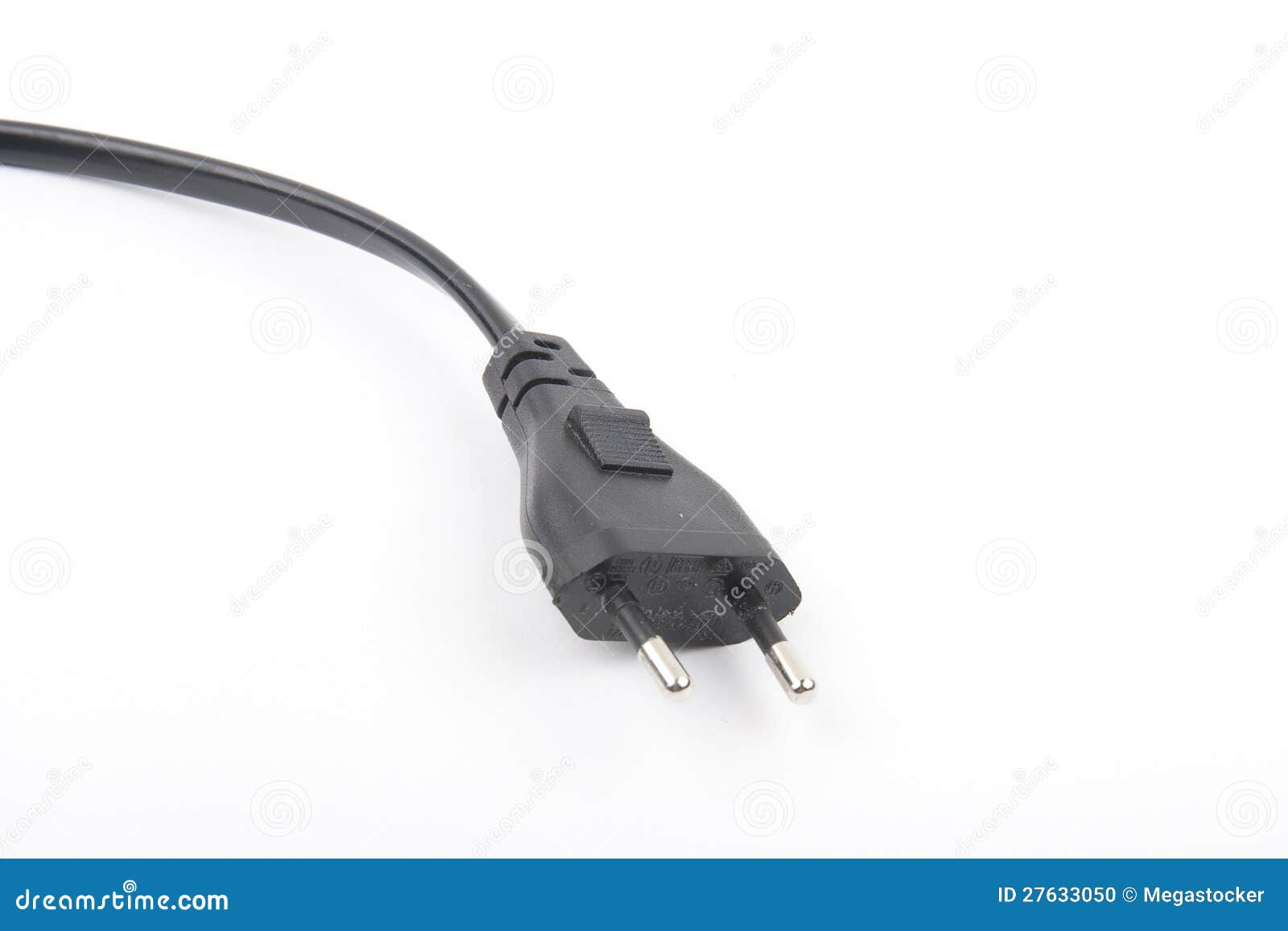 Wired Plug Point Round Extension Cord With LED Indicator Stock Image ...