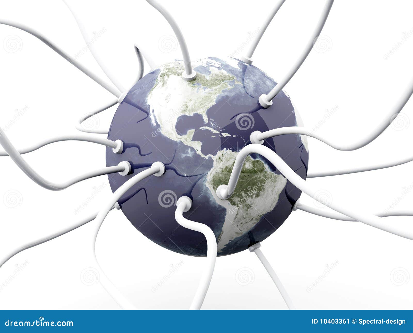 Wired World stock illustration. Illustration of fibre - 10403361