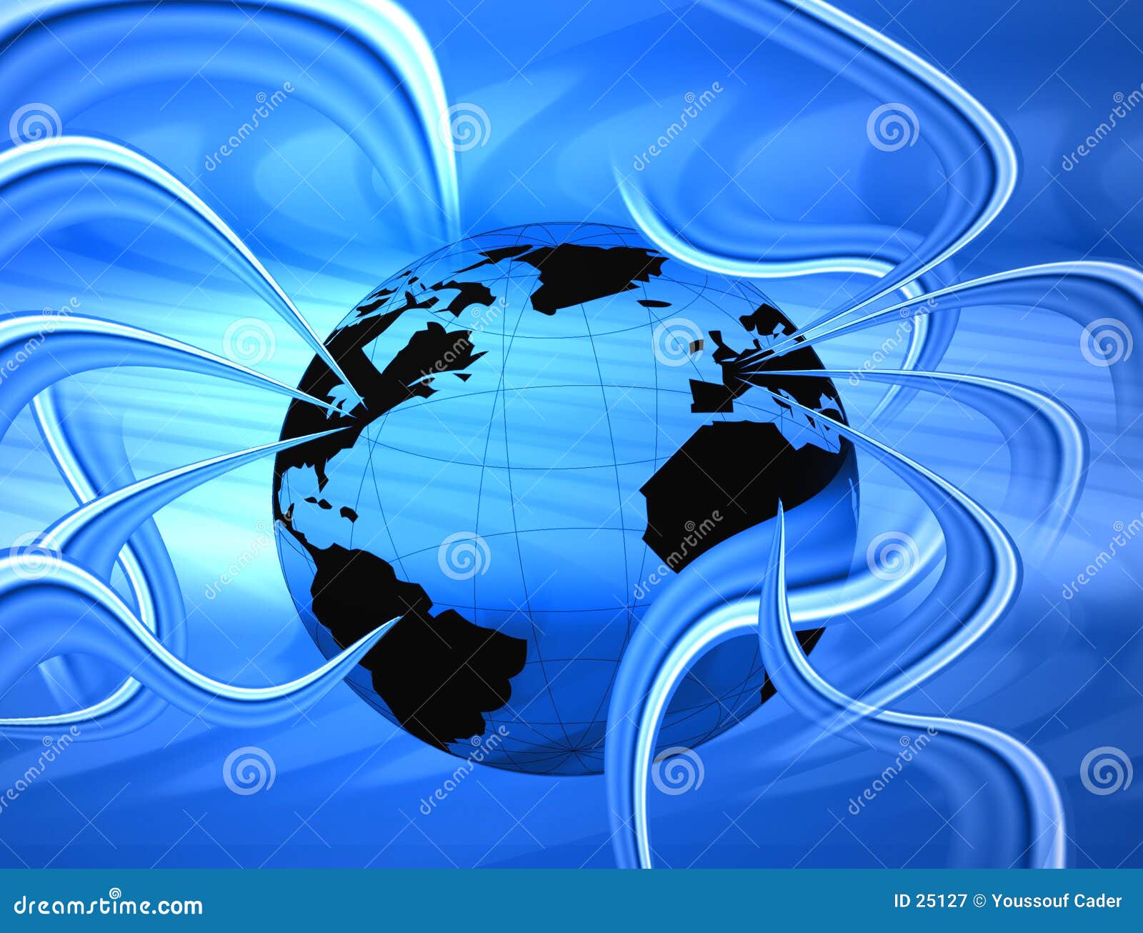 Wired World stock image. Image of blue, join, connect, wide - 25127