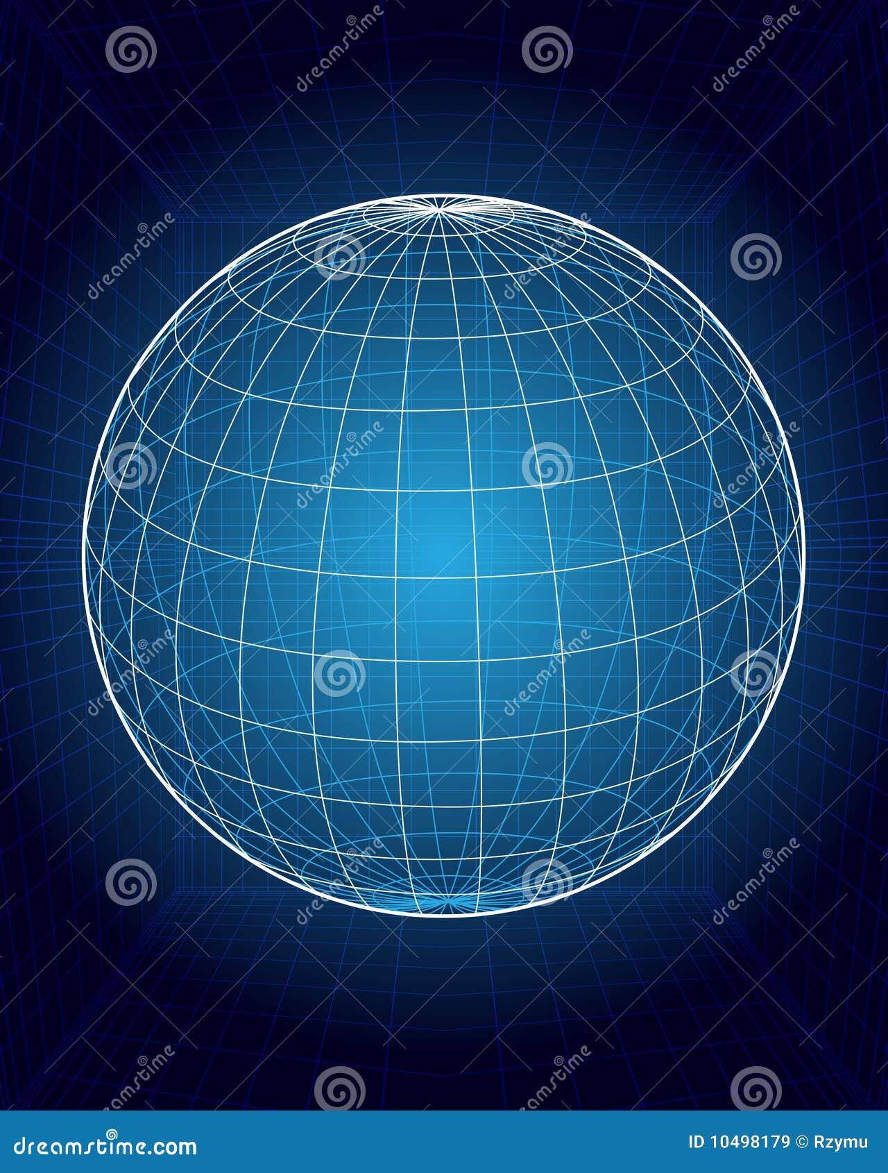 Wireframe stock vector. Illustration of bright, north - 10498179