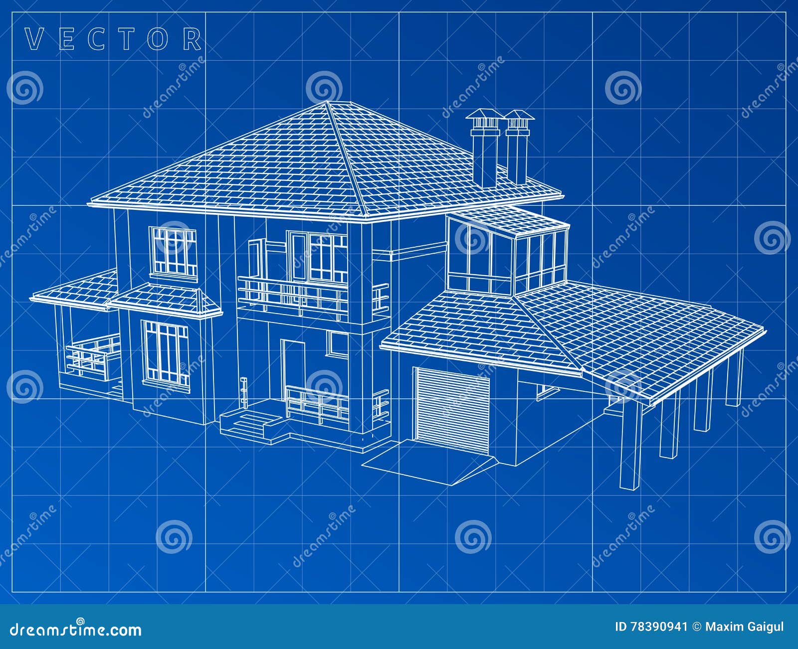 Drawing Wireframe Models Baby Pacifier Template Cartoon Vector ...