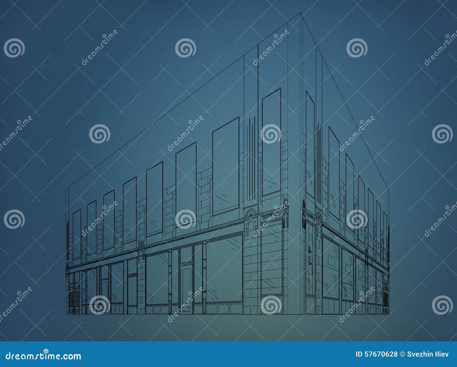 Wireframe Building Stock Images - Download 868 Royalty Free Photos