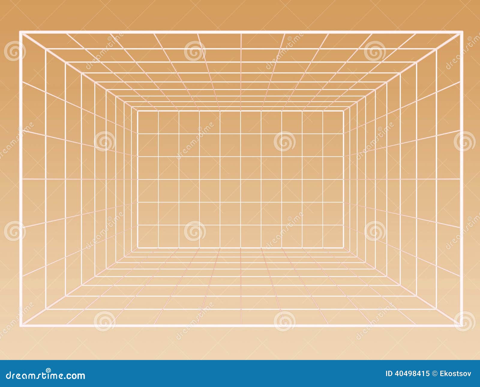 3d Wireframe Grid Room. 3d Perspective Laser Grid 16 9.. Cyberspace ...
