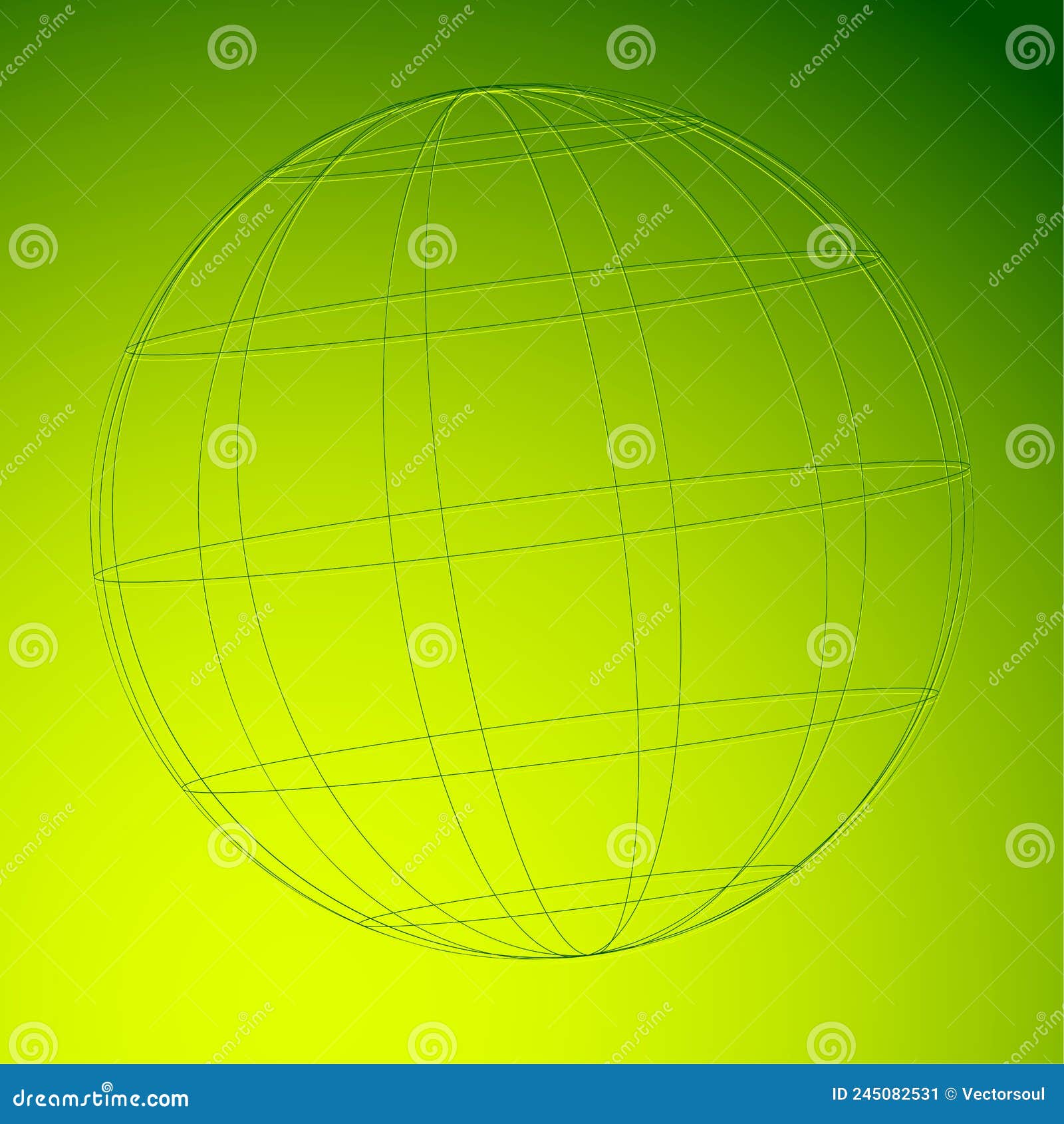 Wireframe, Grid, Mesh Sphere, Globe, Ball Vector Illustration Stock ...
