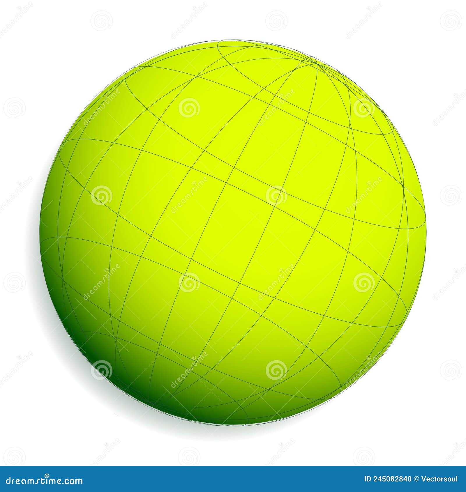 Wireframe, Grid, Mesh Sphere, Globe, Ball Vector Illustration Stock ...