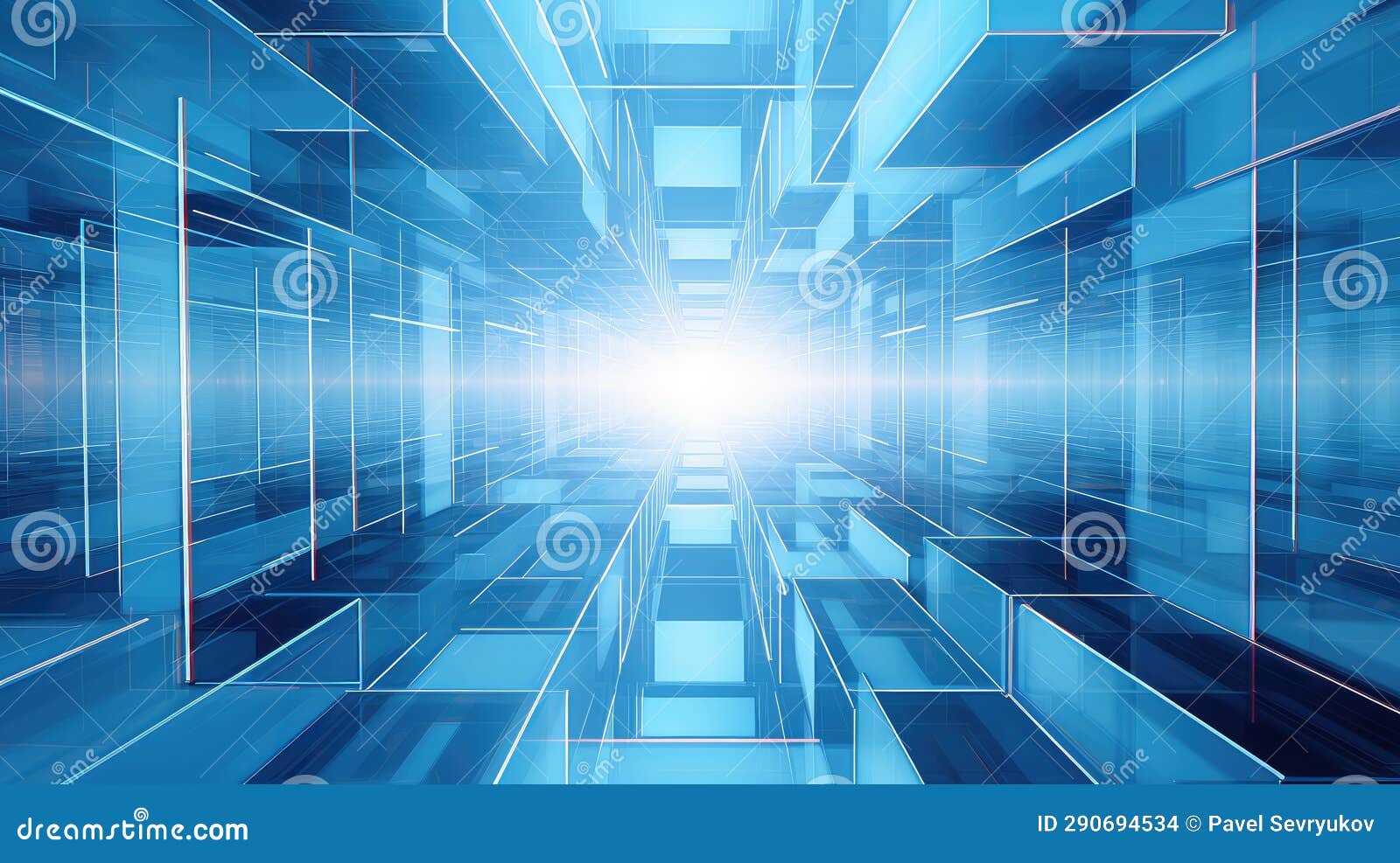 Wireframe Grid Perspective Convergence Stock Illustration ...