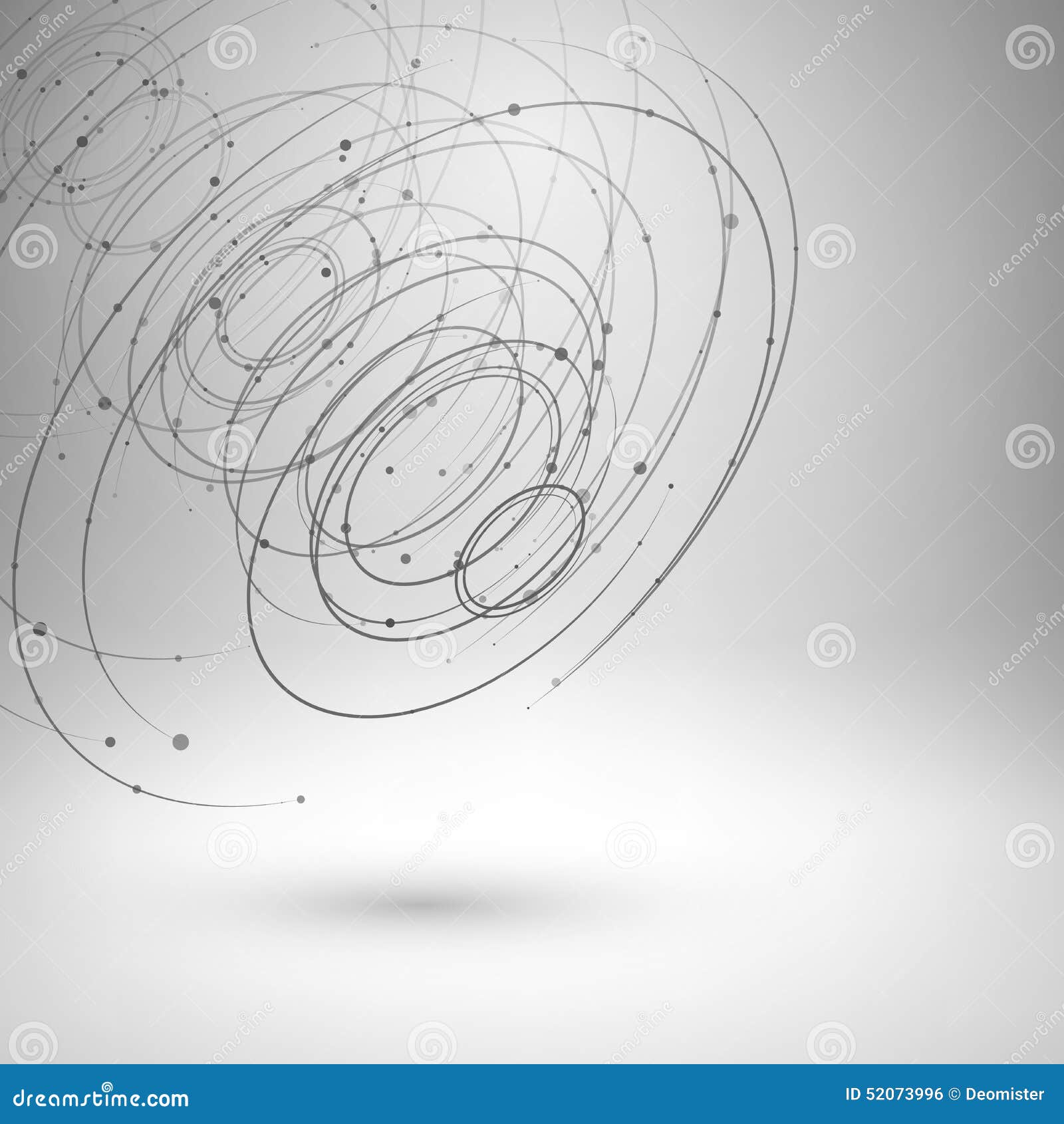 Wireframe Mesh Dot And Lines Background Cartoon Vector | CartoonDealer ...