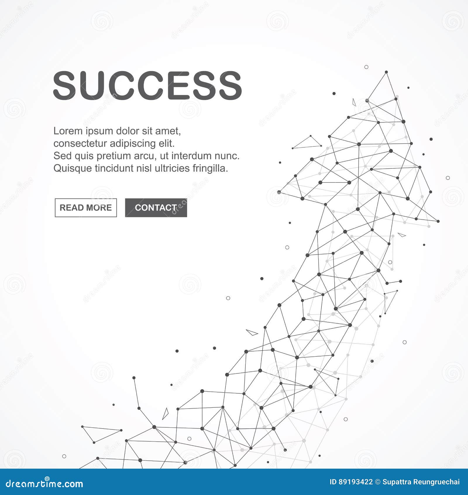 Connected Dots In The Digital World, Data Science Art, AI Generated ...