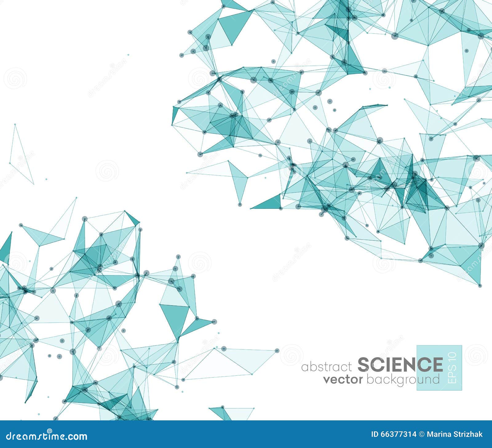 Wireframe Mesh Polygonal Background. Stock Vector - Illustration of ...