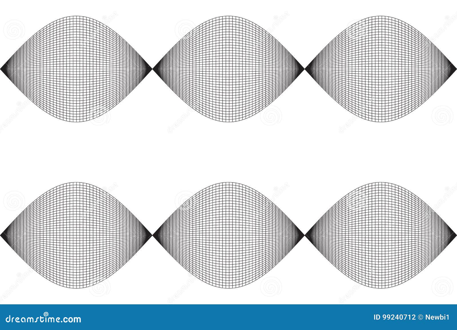 Wireframe Mesh Sinusoidal Plane Stock Vector - Illustration of design ...
