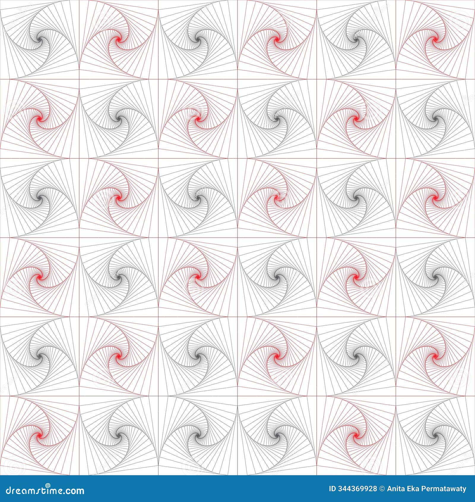 Grey and Red Wireframe Pattern Design Stock Vector - Illustration of ...