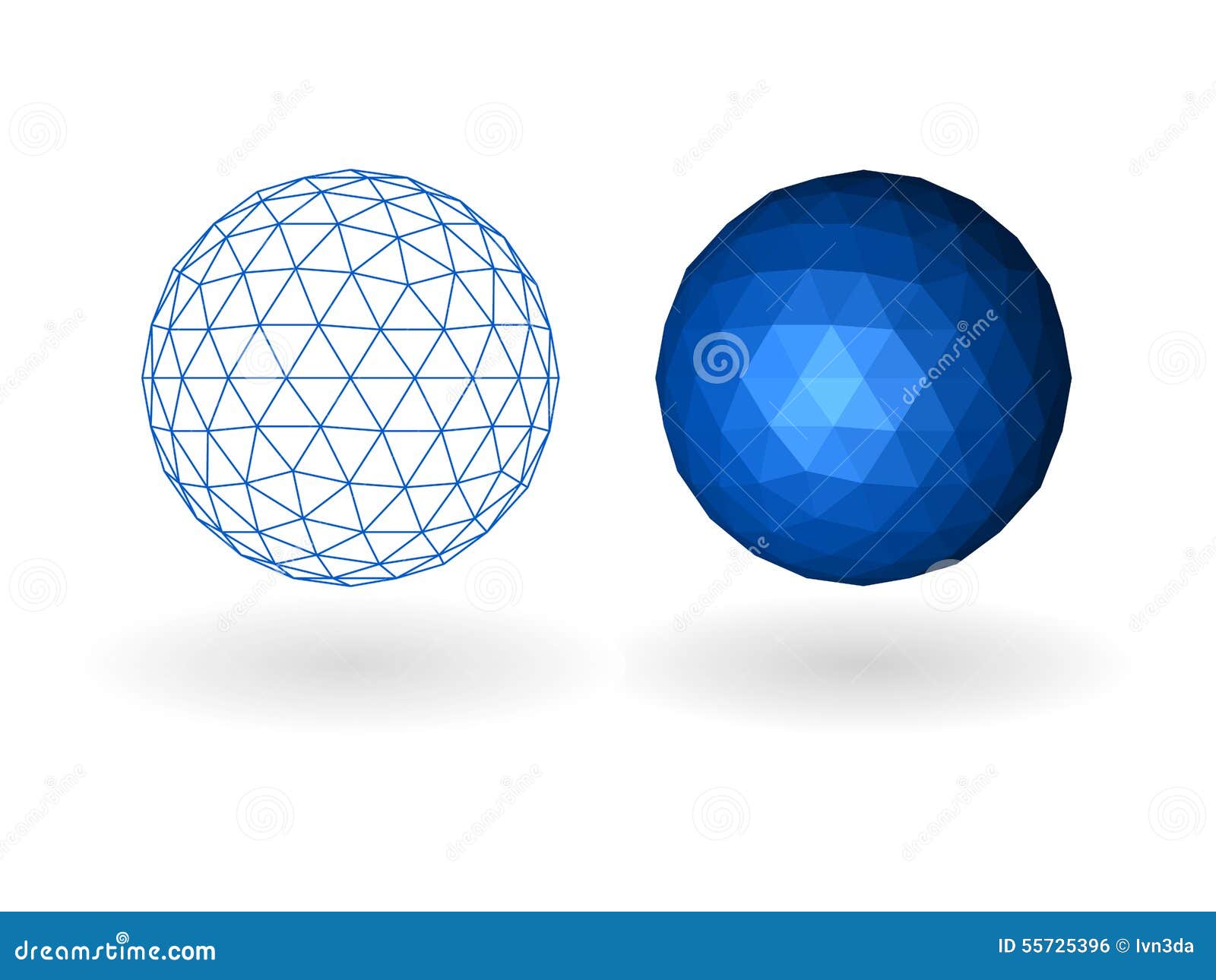 Wireframe Polyginal Sphere. Stock Vector - Illustration of sketch ...