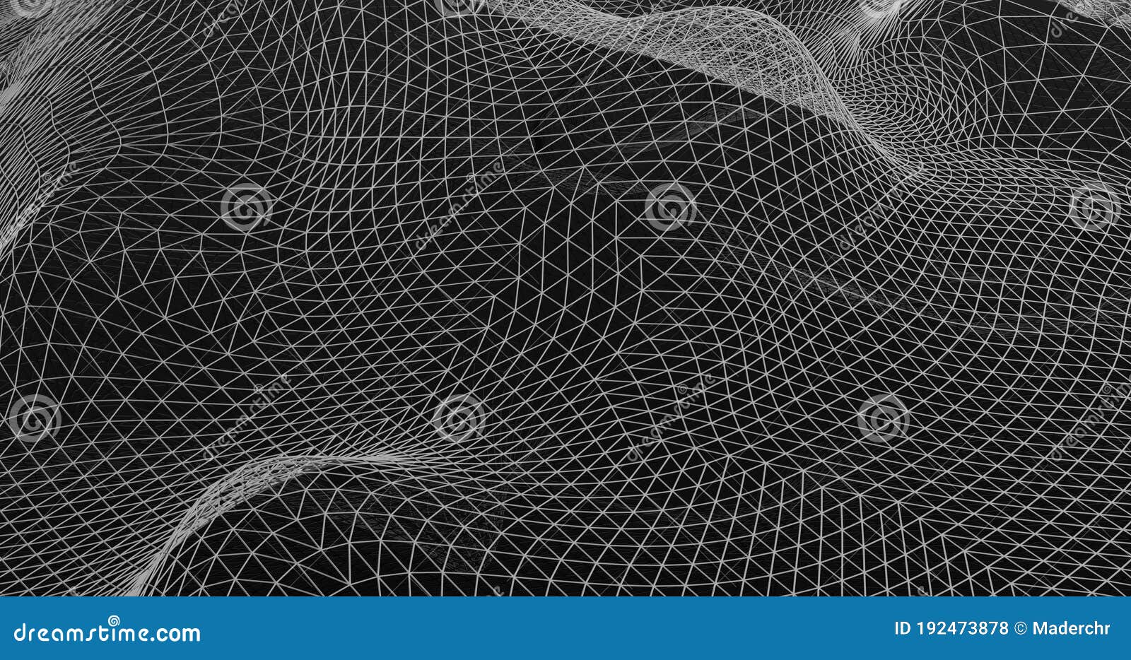 3D Wireframe Render Funny Cartoon Character Of Santa Claus ...