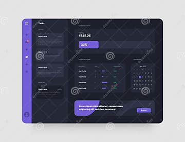 Wireframes Screens. Dashboard UI and UX Kit Design. Stock Vector - Illustration of task, desktop ...
