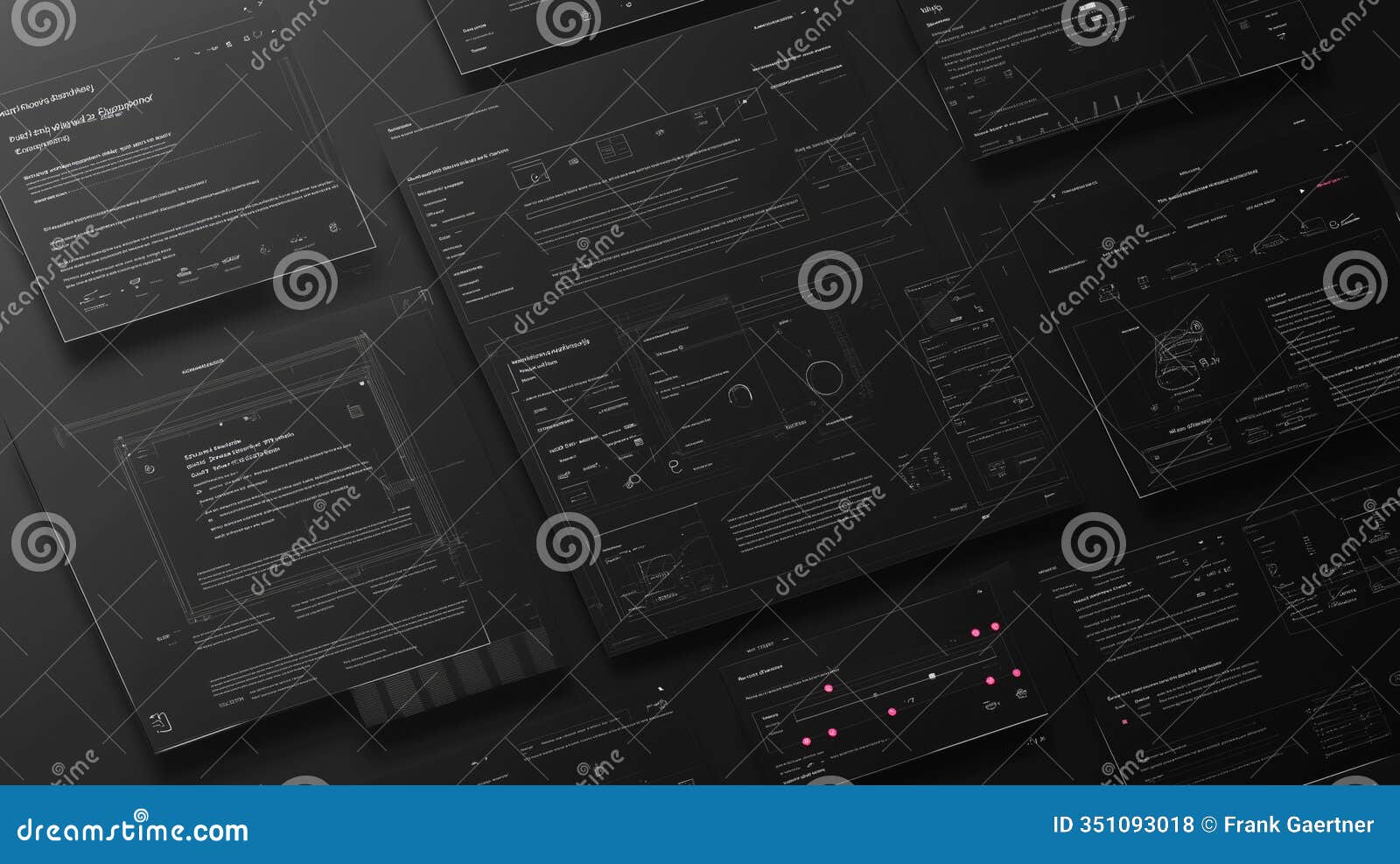 Wireframing Digital Design Process, Sketching Website Layouts and App ...