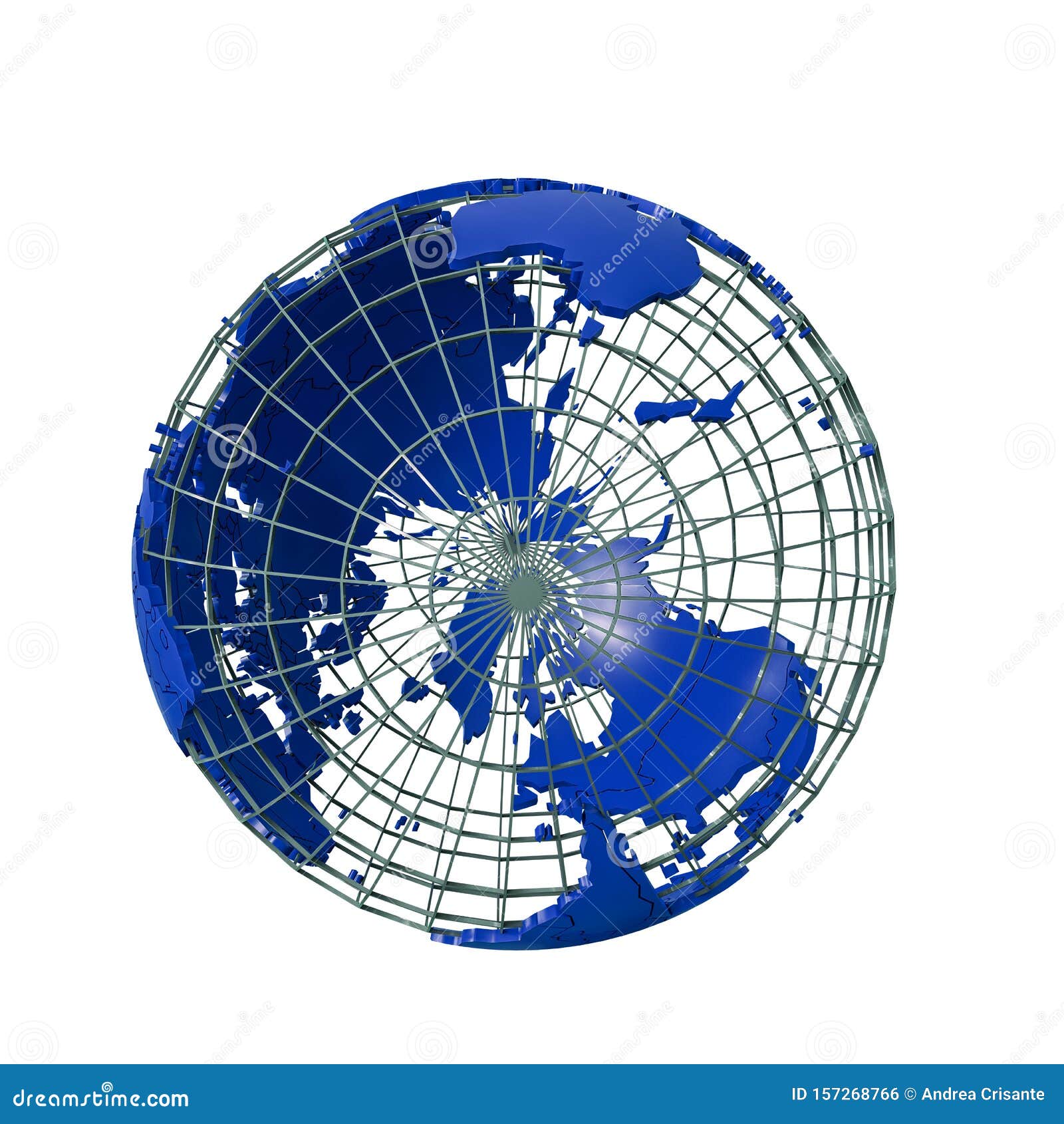 Wireframmed globe earth stock illustration. Illustration of global ...